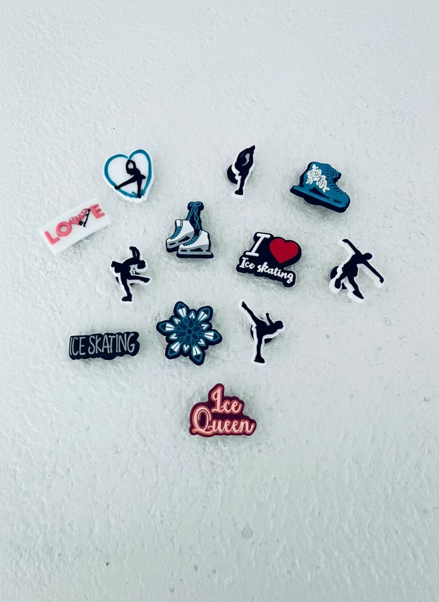 Croc Pins – Ice Skating Edition – Brilliance & Melrose